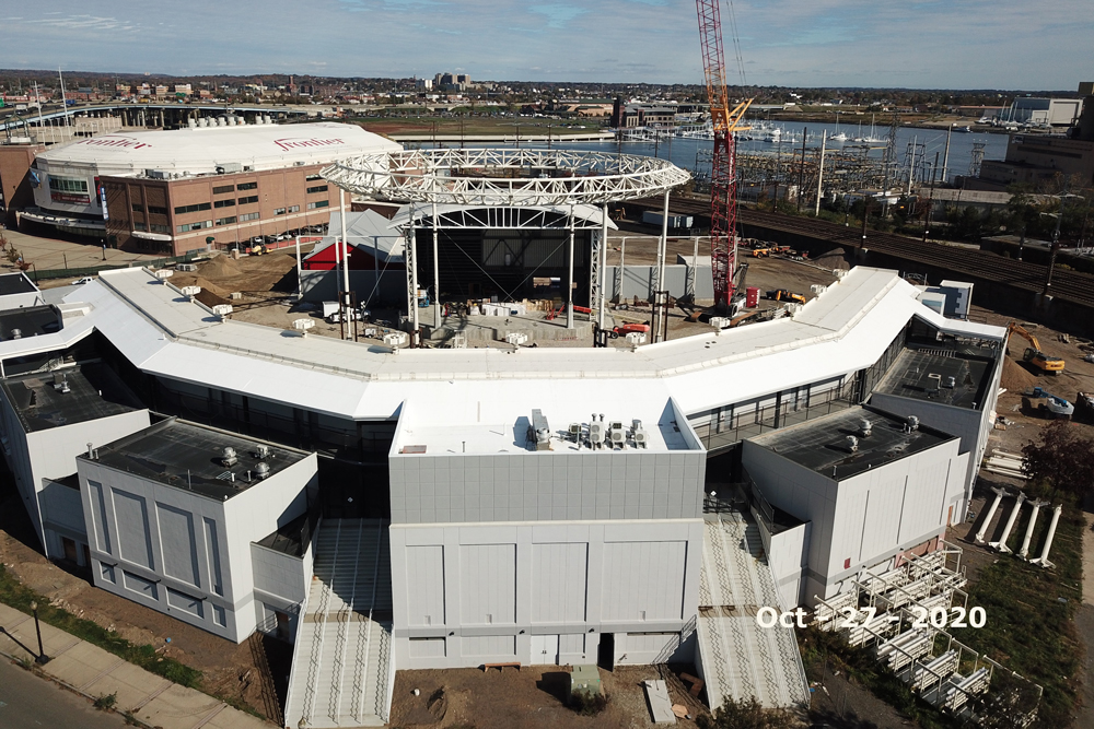 Harbor Yard Amphitheater - United Steel