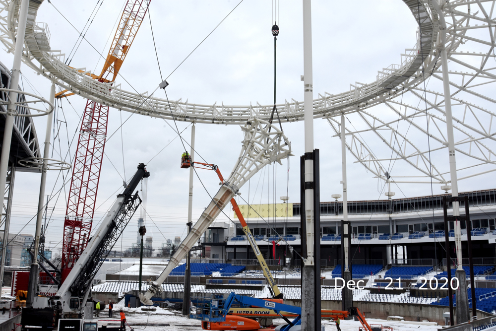 Harbor Yard Amphitheater - United Steel